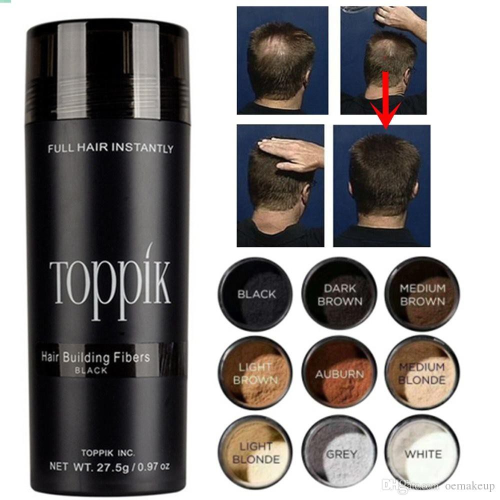 Toppik Hair Fibers 27.5g Dark Brown - Sensato Trade